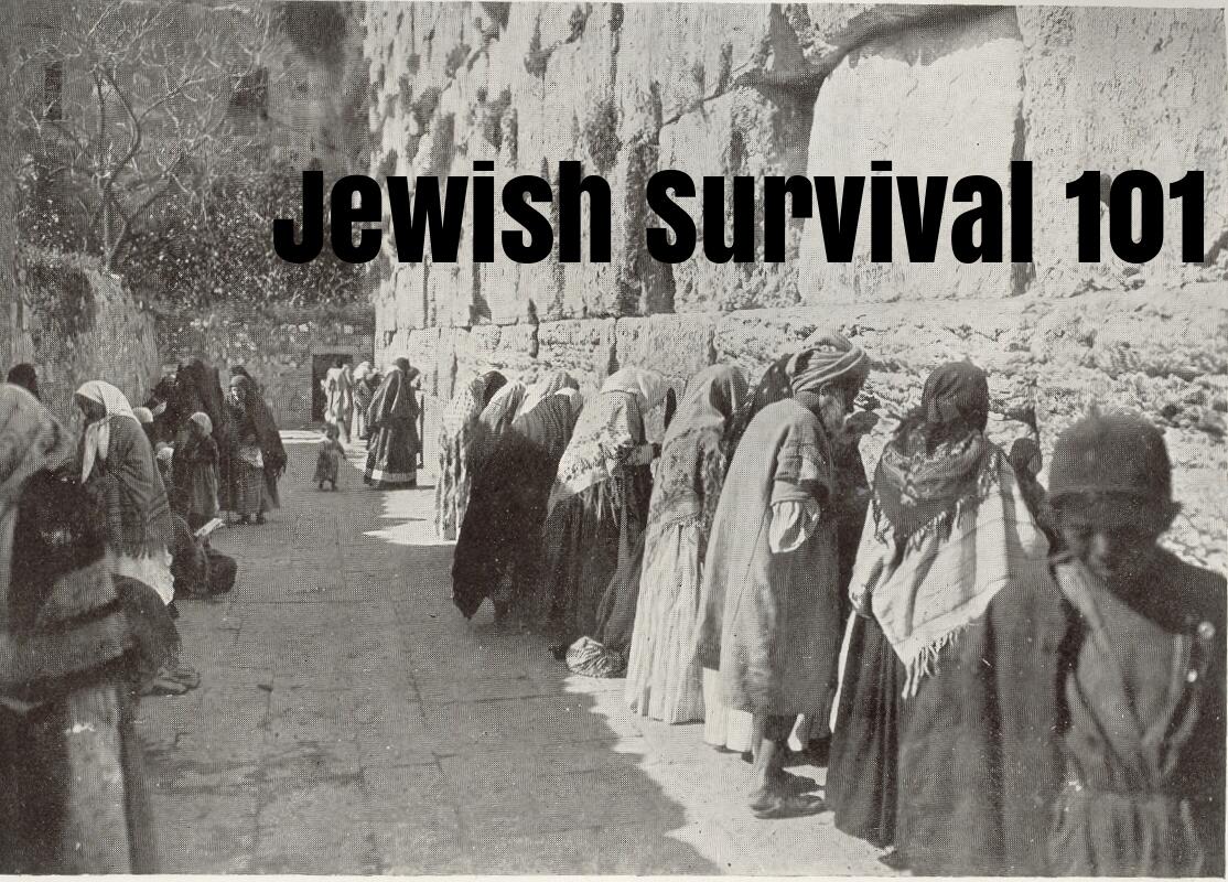 JEWISH SURVIVAL 101 - Rabbi Pini Dunner