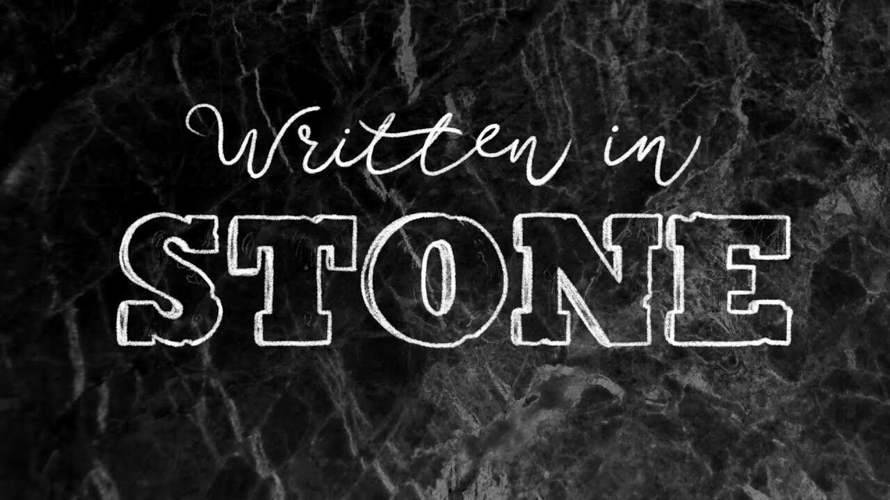 WRITTEN IN STONE - Rabbi Pini Dunner