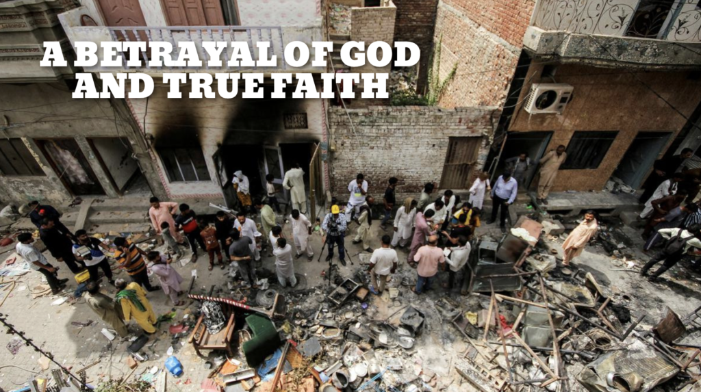 A BETRAYAL OF GOD AND TRUE FAITH - Rabbi Pini Dunner