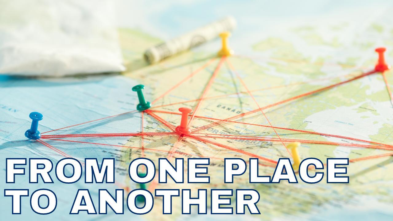 FROM ONE PLACE TO ANOTHER - Rabbi Pini Dunner