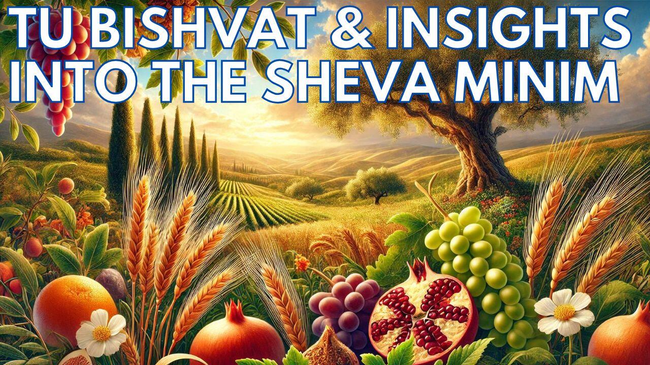 TU BISHVAT & INSIGHTS INTO THE SHEVA MINIM - Rabbi Pini Dunner