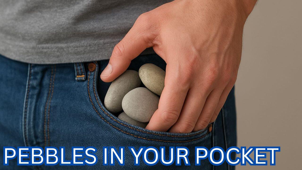 PEBBLES IN YOUR POCKET - Rabbi Pini Dunner